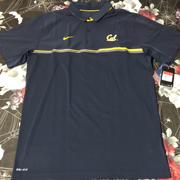 Nike | Shirts | Nwt 25 Nike Drifit Elite Performance Cal Bears Golf ...
